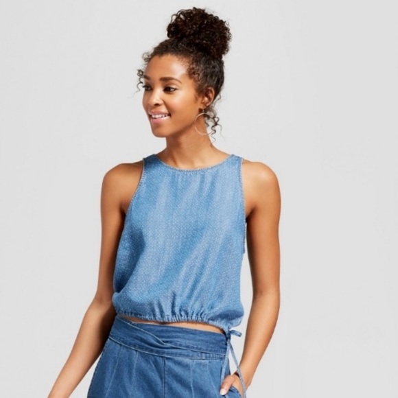 Universal Thread | Tops | Universal Thread Target Sleeveless Denim Tank ...